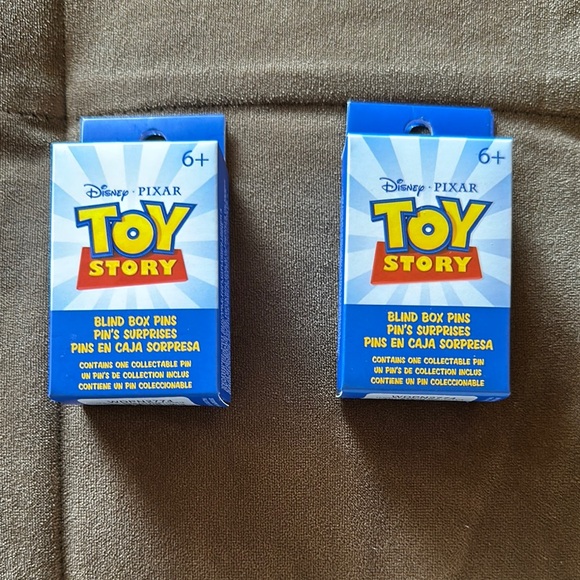 dinsney pixar | Toys | Toy Story Blind Box Pins Blue | Poshmark